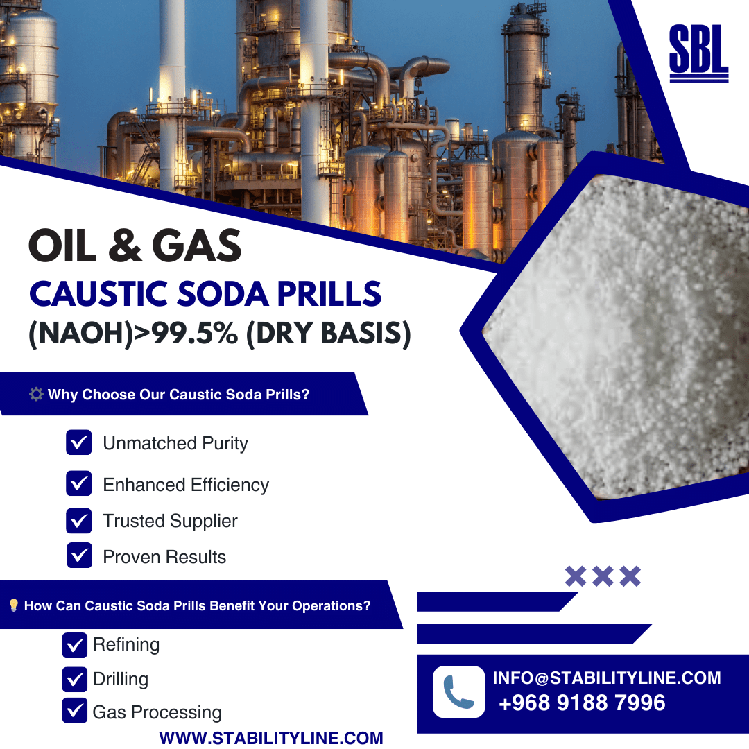 Caustic Soda Prills: Key to Efficiency in Petroleum Operations